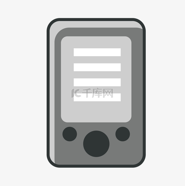 矢量卡通简约PDA示意图素材图片免费下载-千库网