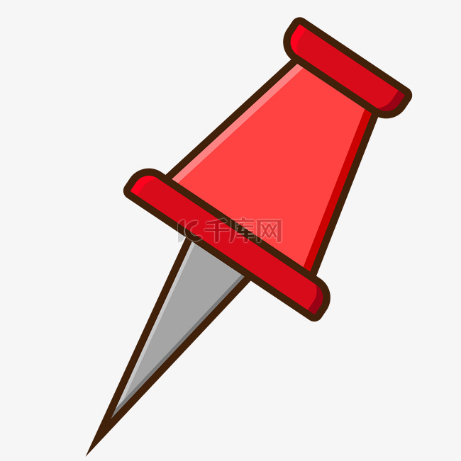 矢量图美式的图钉素材图片免费下载-千库网