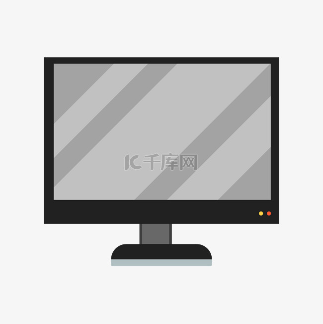 黑色全屏电脑 素材图片免费下载-千库网