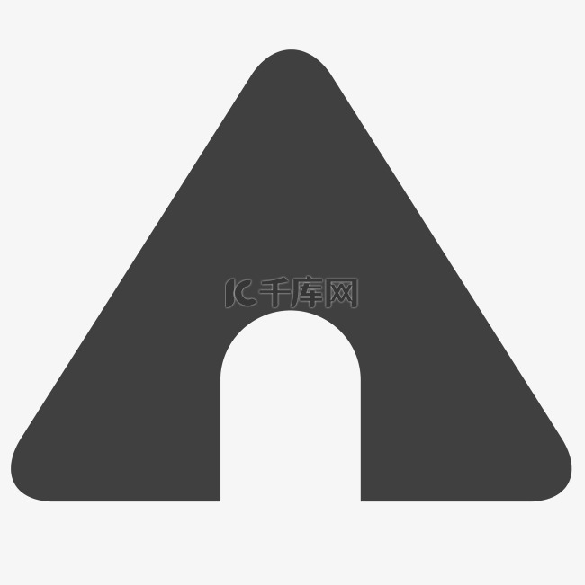 三角形卡通图标素材图片免费下载-千库网