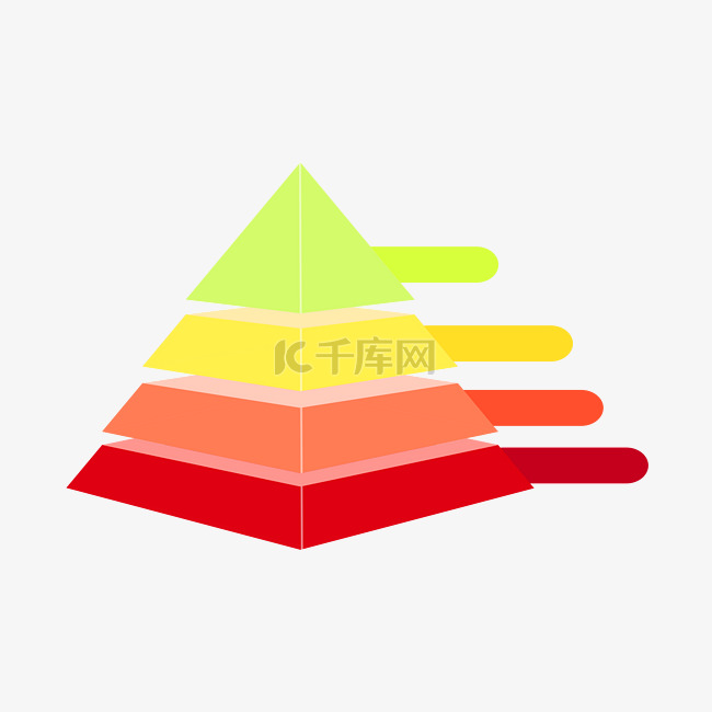彩色三角形金字塔素材图片免费下载-千库网