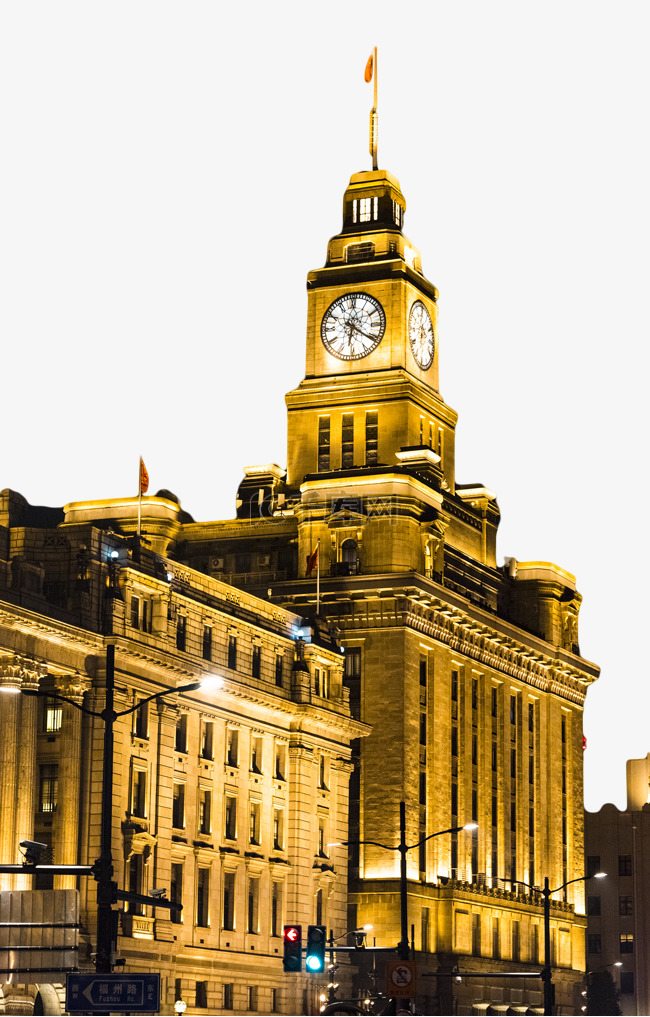 上海外滩的建筑素材图片免费下载-千库网