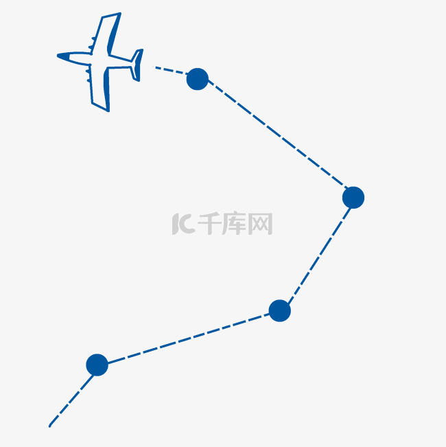 飞机航线素材图片免费下载-千库网