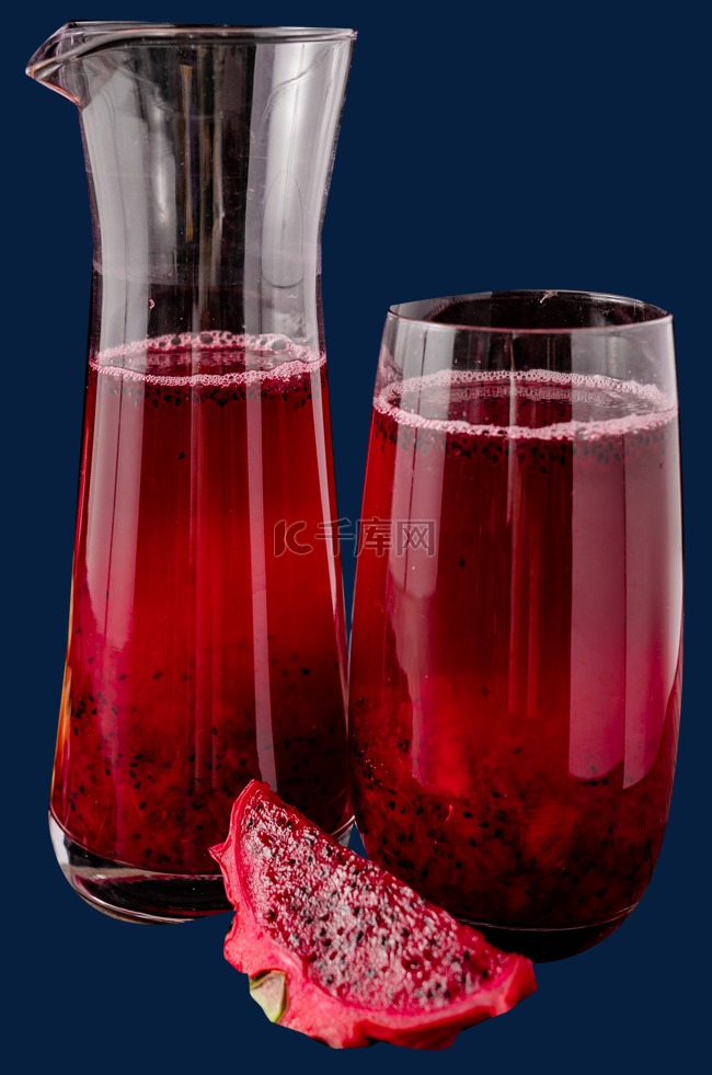 水果果汁火龙果美食营养素材图片免费下载-千库网