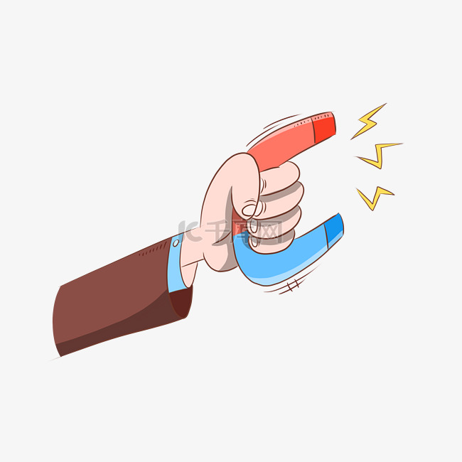 U形磁铁素材图片免费下载-千库网