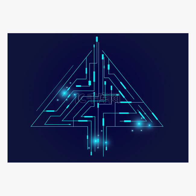 商务科技科技树素材图片免费下载-千库网