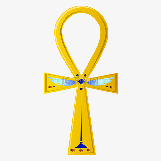 金色埃及法杖素材图片免费下载-千库网