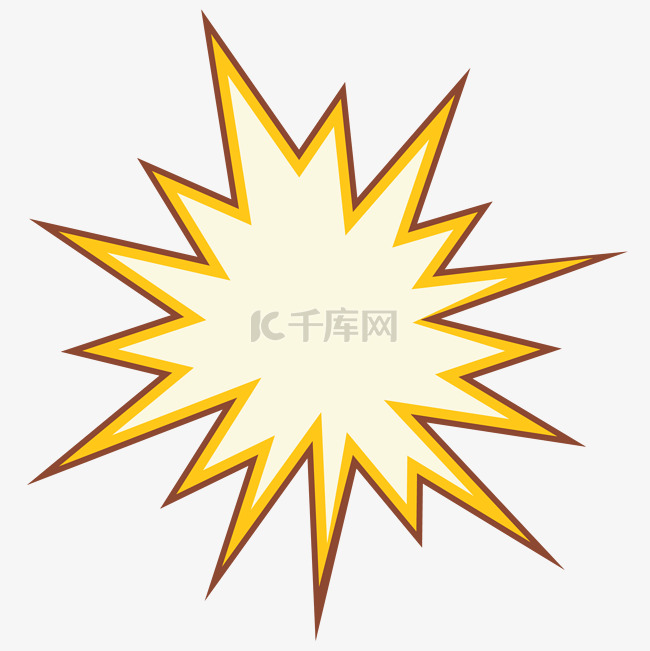 爆炸标签素材图片免费下载-千库网