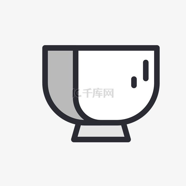 瓷碗图标素材图片免费下载-千库网