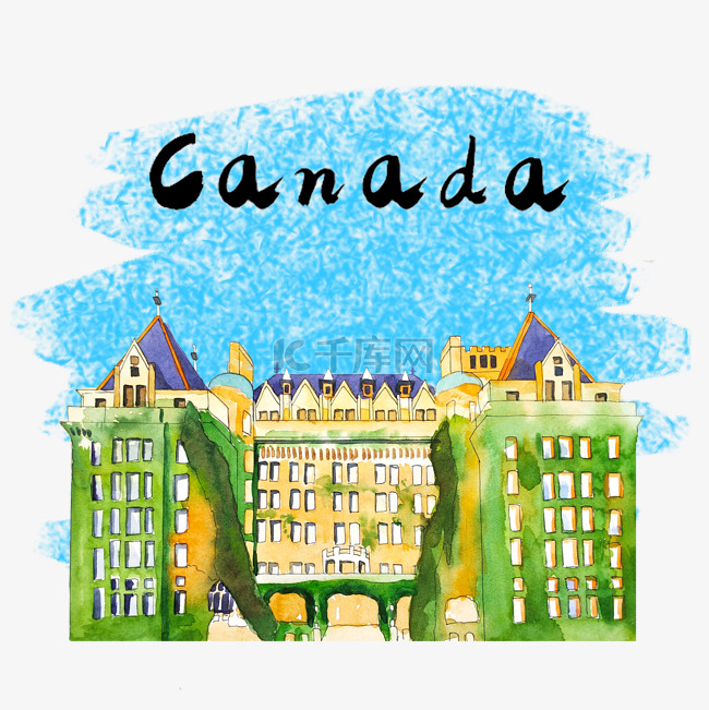旅游加拿大地标素材图片免费下载-千库网