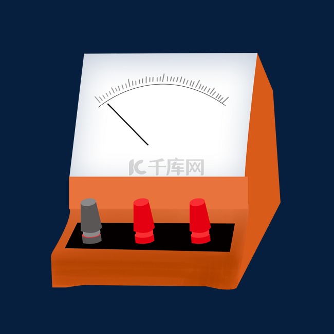 实验器材电流表插画素材图片免费下载-千库网