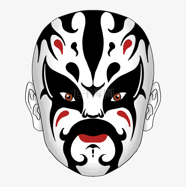 戏曲面具素材图片免费下载-千库网