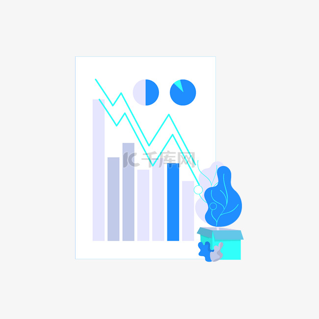 PPT简约卡通图案素材图片免费下载-千库网