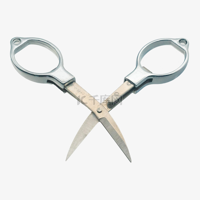 折叠不锈钢剪刀素材图片免费下载-千库网