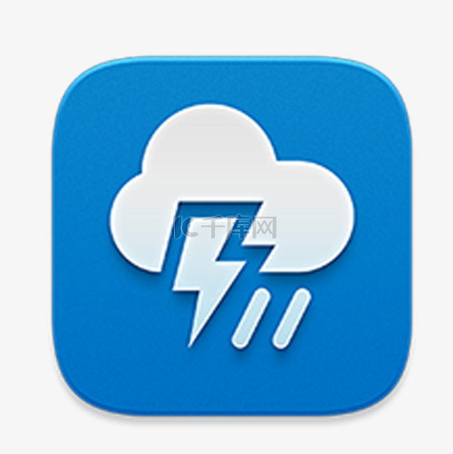 雷阵雨图标素材图片免费下载-千库网