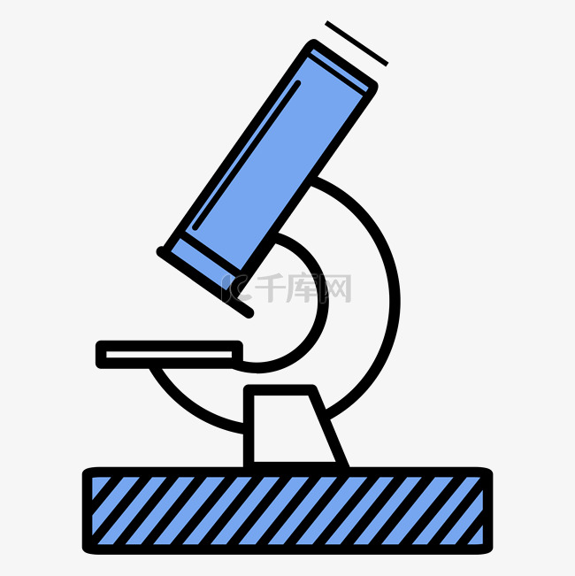 实验室显微镜图标素材图片免费下载-千库网