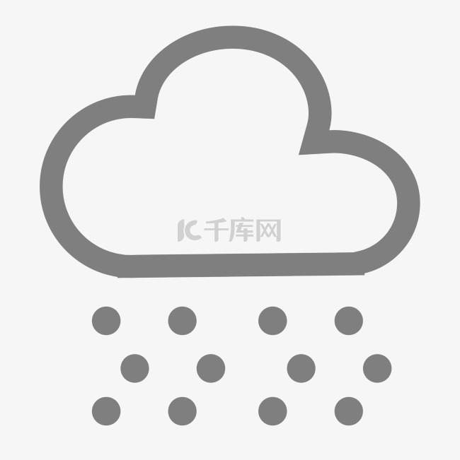 下雪天气图标免抠图素材图片免费下载-千库网