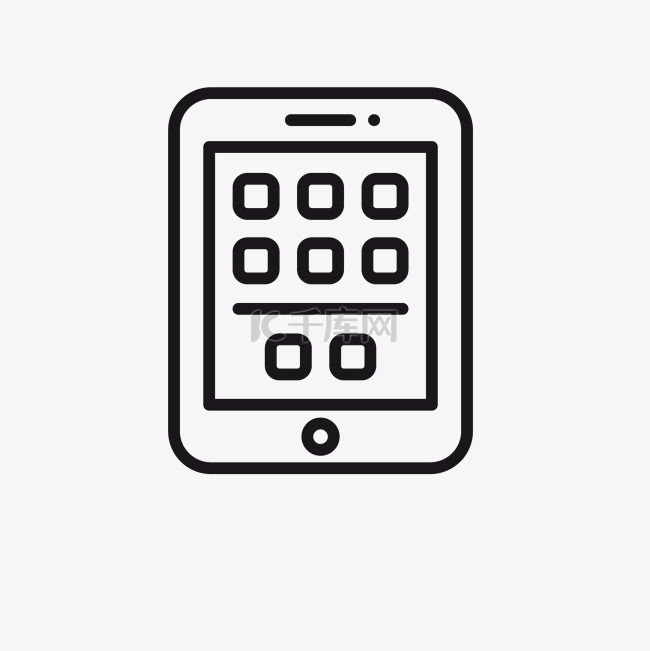 平板图标素材图片免费下载-千库网