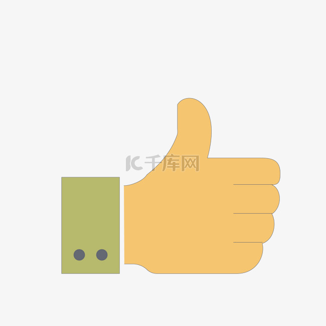 大拇指图标素材图片免费下载-千库网