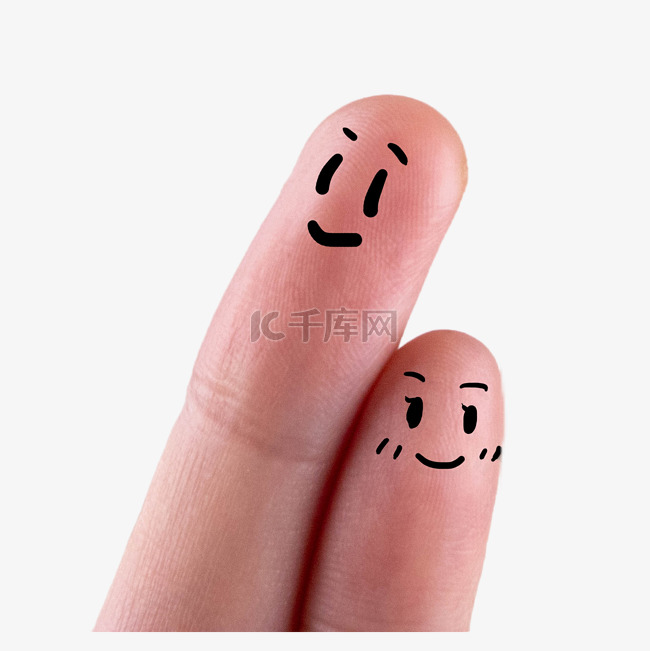 情人节可爱手指情人素材图片免费下载-千库网
