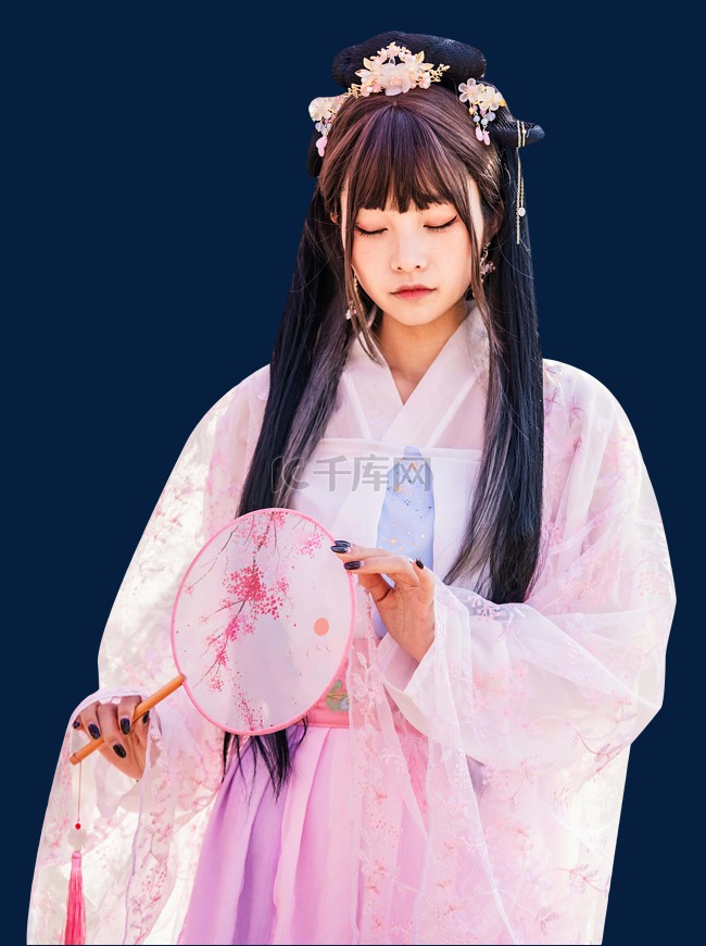 古风美女素材图片免费下载-千库网