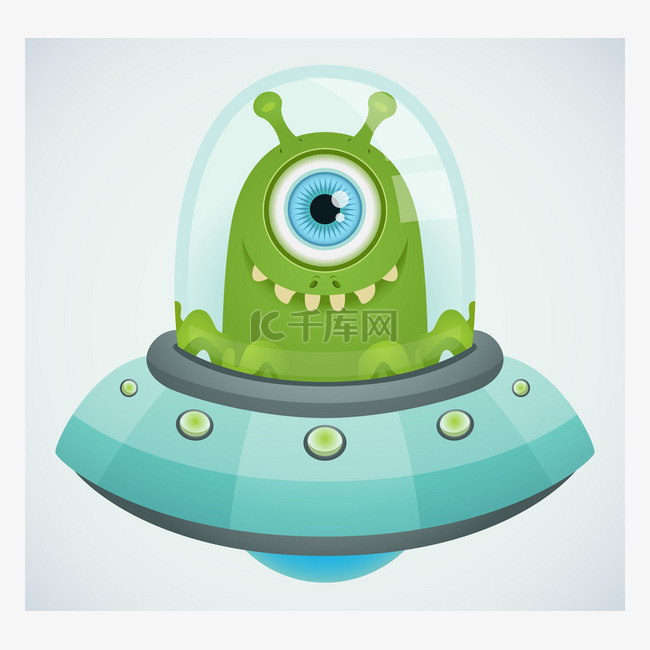 Ufo. Alien.素材图片免费下载-千库网