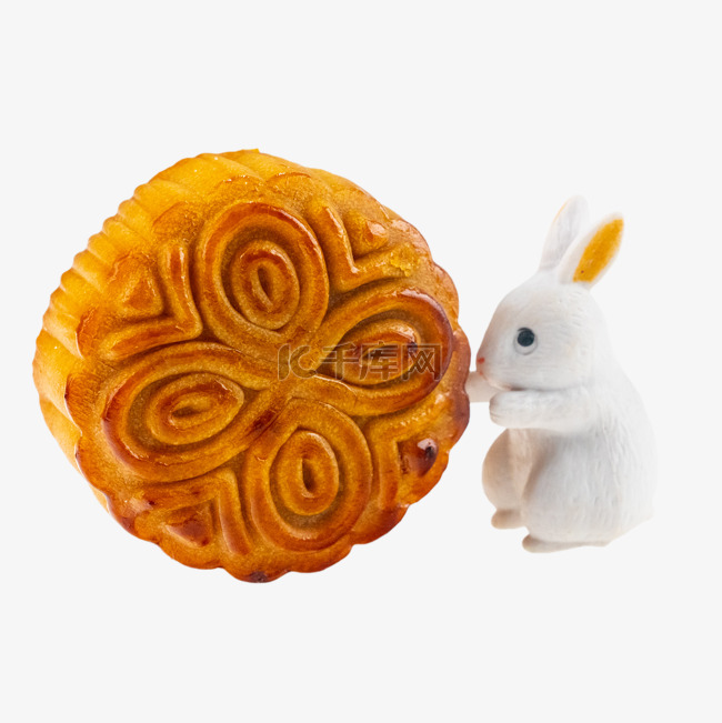 中秋中秋节玉兔月饼素材图片免费下载-千库网