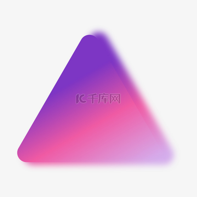 梦幻渐变简约三角形素材图片免费下载-千库网
