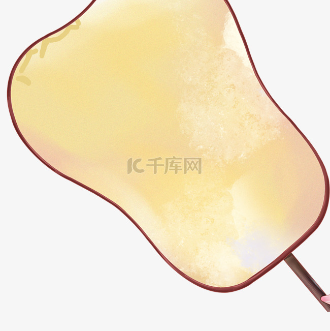 灰色古典扇子素材图片免费下载-千库网