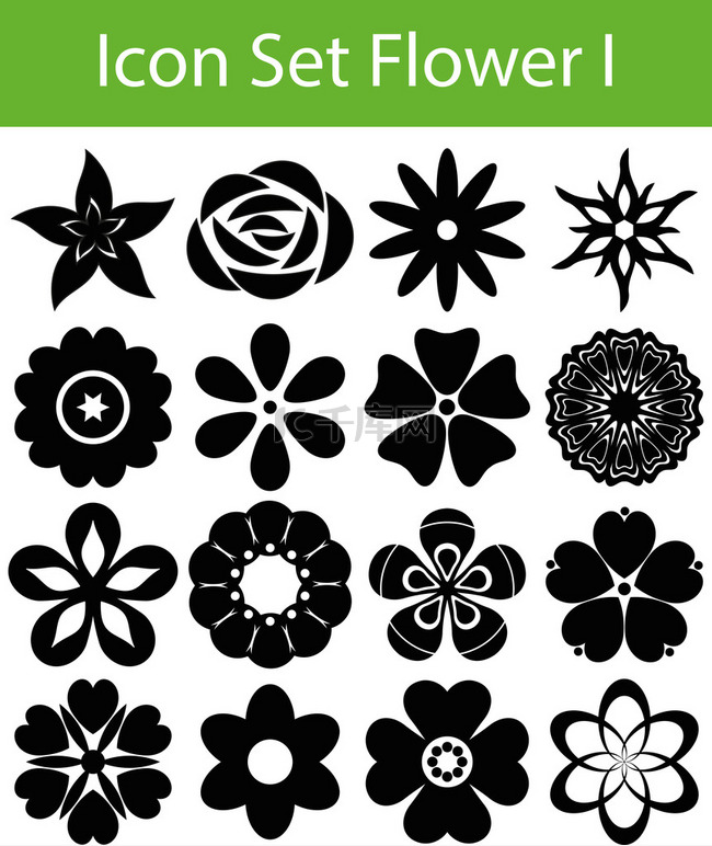 Icon Set Flowers I素材图片免费下载-千库网