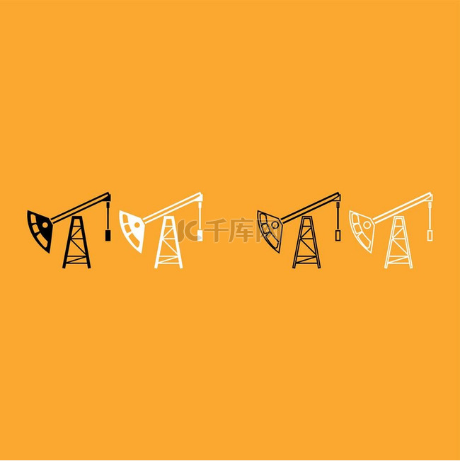 石油钻机图标素材图片免费下载-千库网