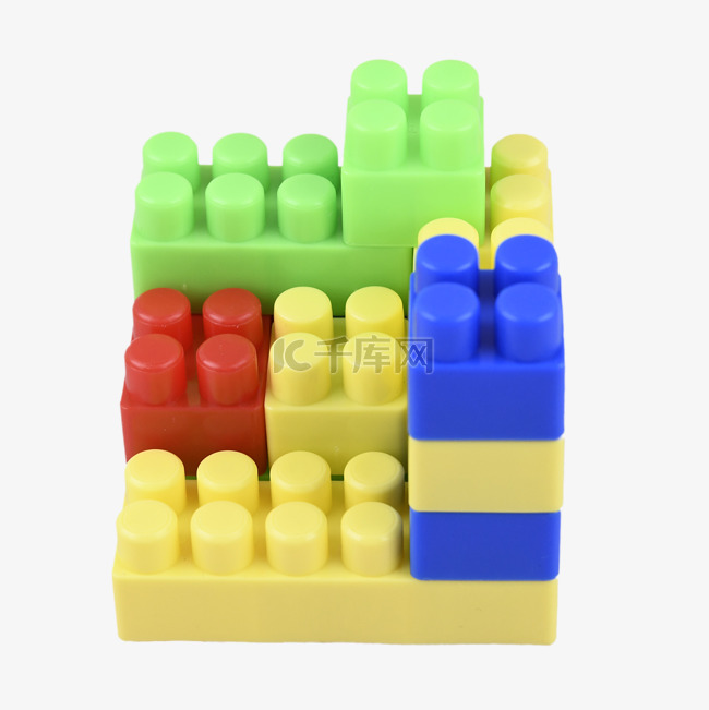 彩色立方体玩具塑料积木素材图片免费下载-千库网