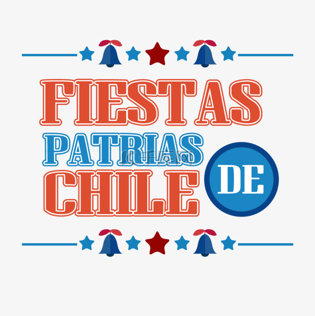 智利国庆节线条创意素材图片免费下载-千库网