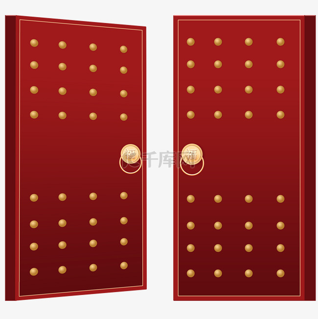 开门开门大吉开门红素材图片免费下载-千库网