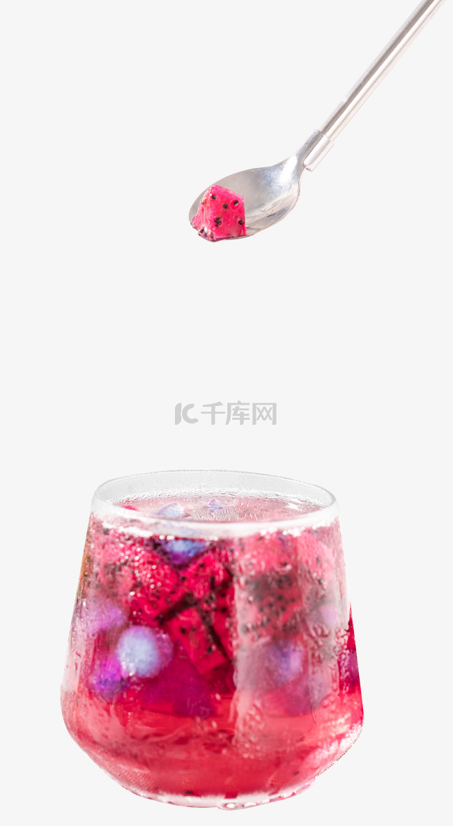 冷饮火龙果汁美味素材图片免费下载-千库网