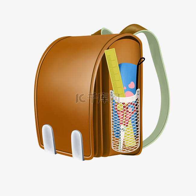 黄色书包素材图片免费下载-千库网