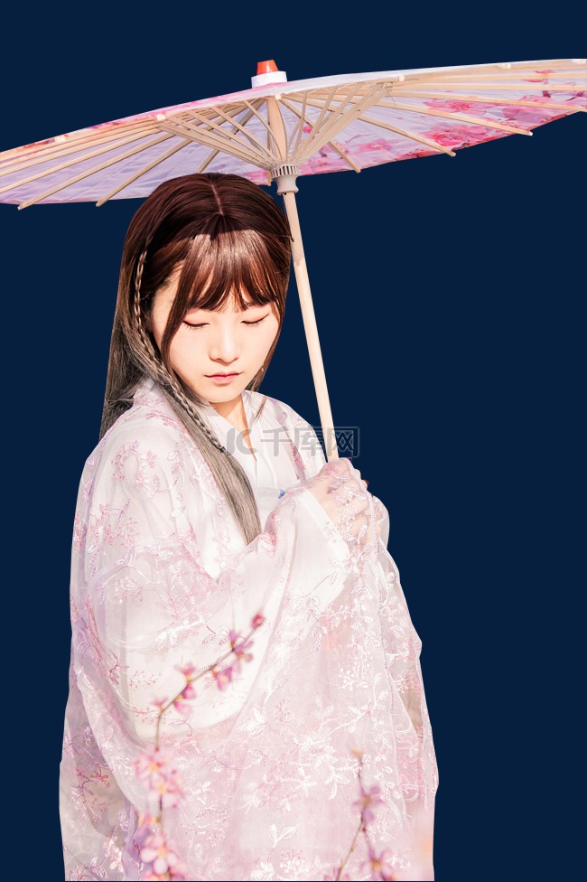 古风美女素材图片免费下载-千库网
