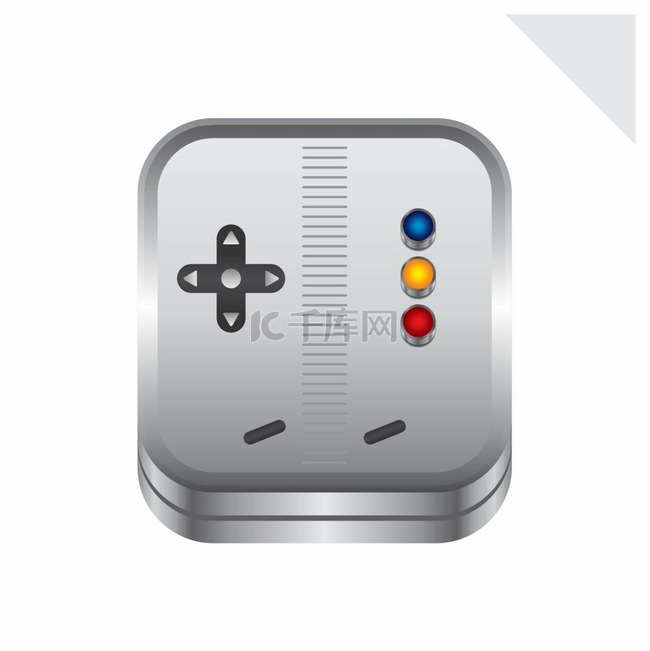 游戏控制台图标按钮主题矢量图形艺术设计插图素材图片免费下载-千库网
