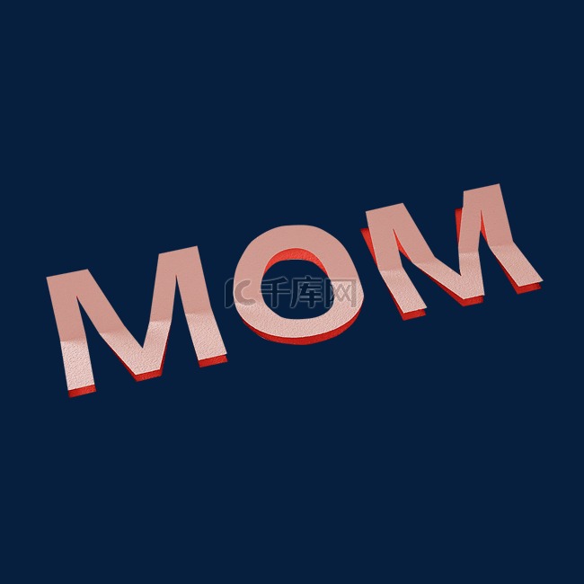 母亲节MOM素材图片免费下载-千库网