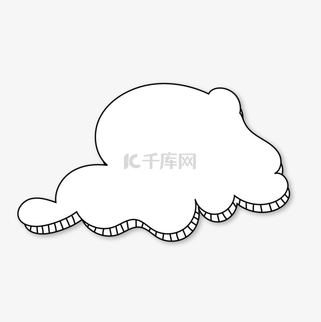 卡通云素材图片免费下载-千库网
