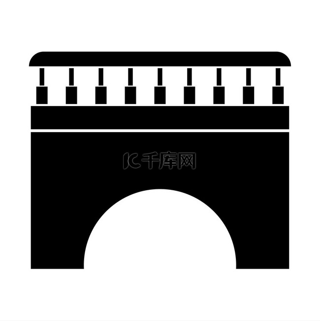 桥梁图标素材图片免费下载-千库网