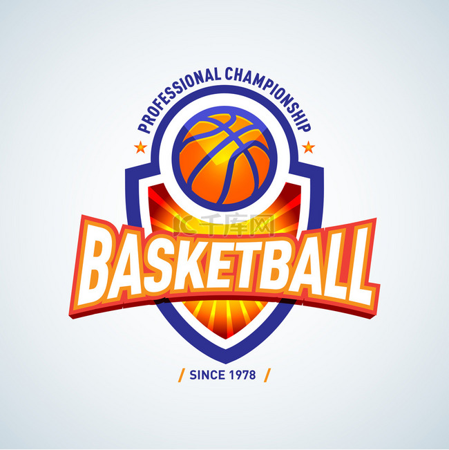 Basketball logo template 素材图片免费下载-千库网