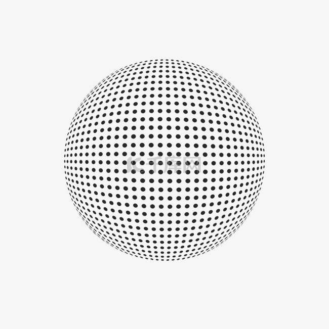 抽象扭曲几何图形错觉形状圆形素材图片免费下载-千库网