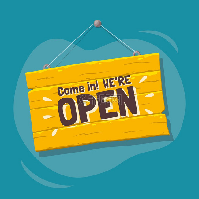 商店开放标志素材图片免费下载-千库网