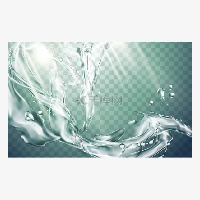 water flow effect素材图片免费下载-千库网