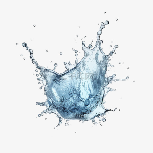 飞溅喷溅水花四溅素材图片免费下载-千库网