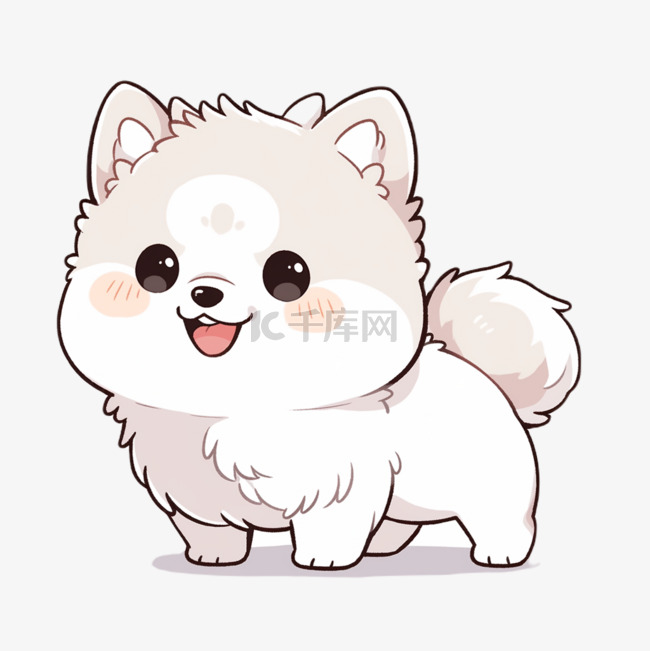 卡通可爱小狗形象免扣素材图片免费下载-千库网