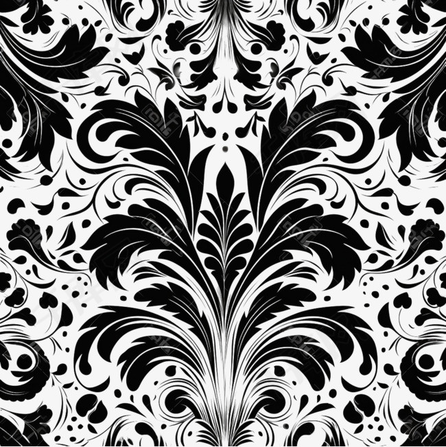 黑白创意图案素材图片免费下载-千库网