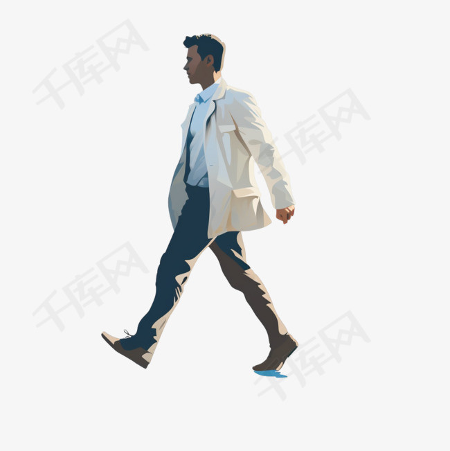 走路的人素材图片免费下载-千库网