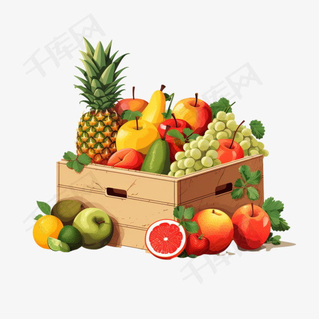 装水果素材图片免费下载-千库网